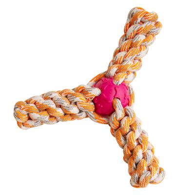Fling 'N Fun Rubber Rope Dog Toy – Snugarooz